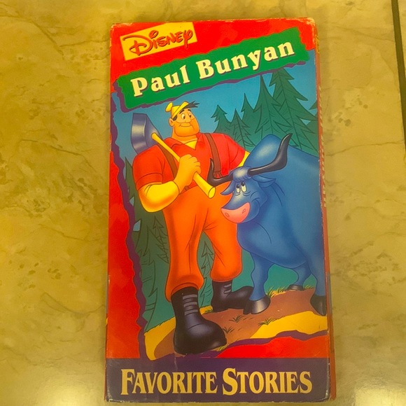 Disney | Toys | Disney Favorite Stories Paul Bunyan Vhs Movie | Poshmark